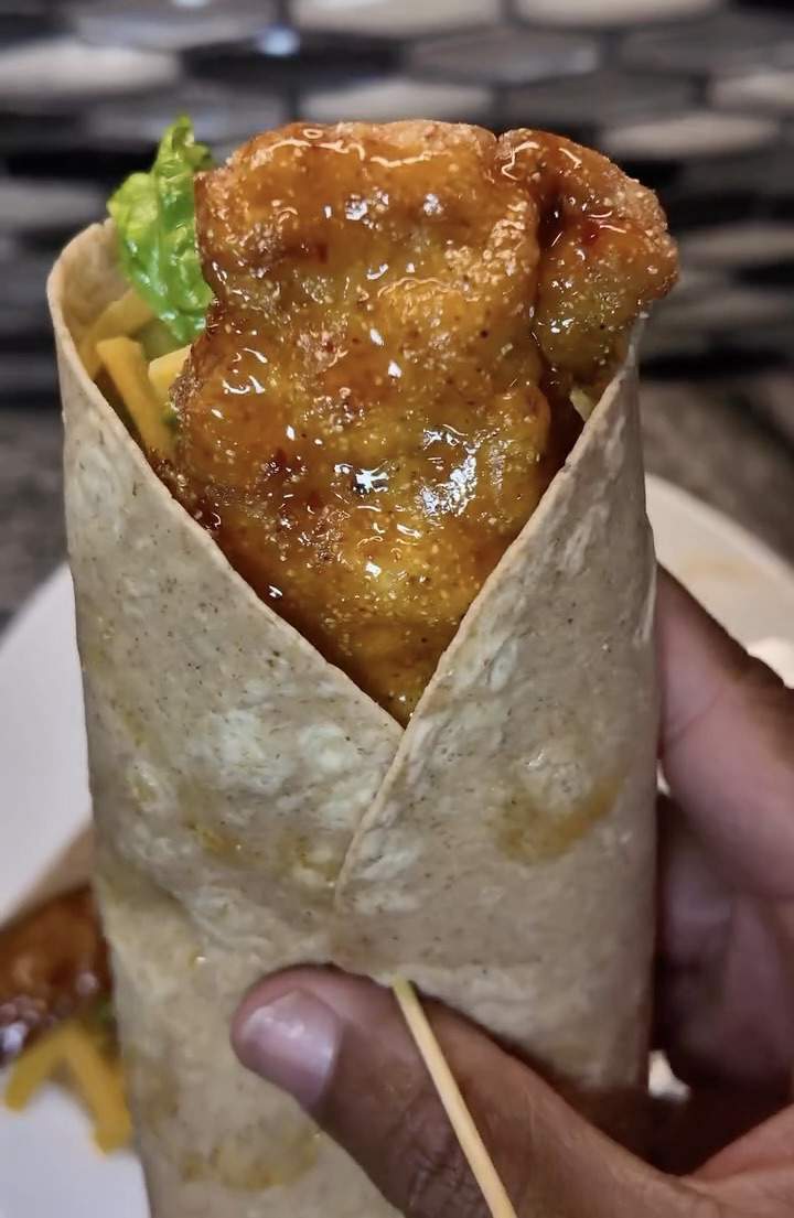 Deep Fried Catfish Wraps with Blackened Ranch & Sweet Heat - Black ...